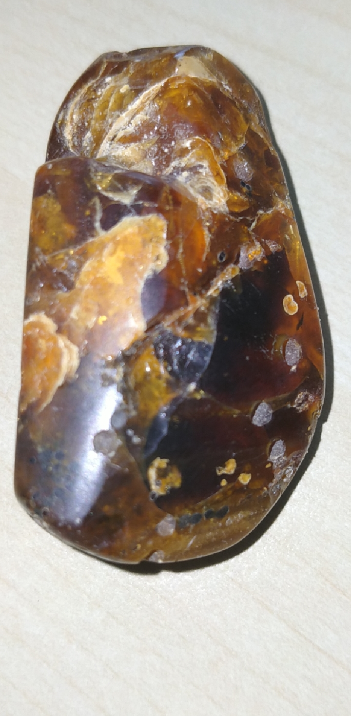 Amber or Semi fossilized tree resin or Petrified wood?? - Fossil ID ...