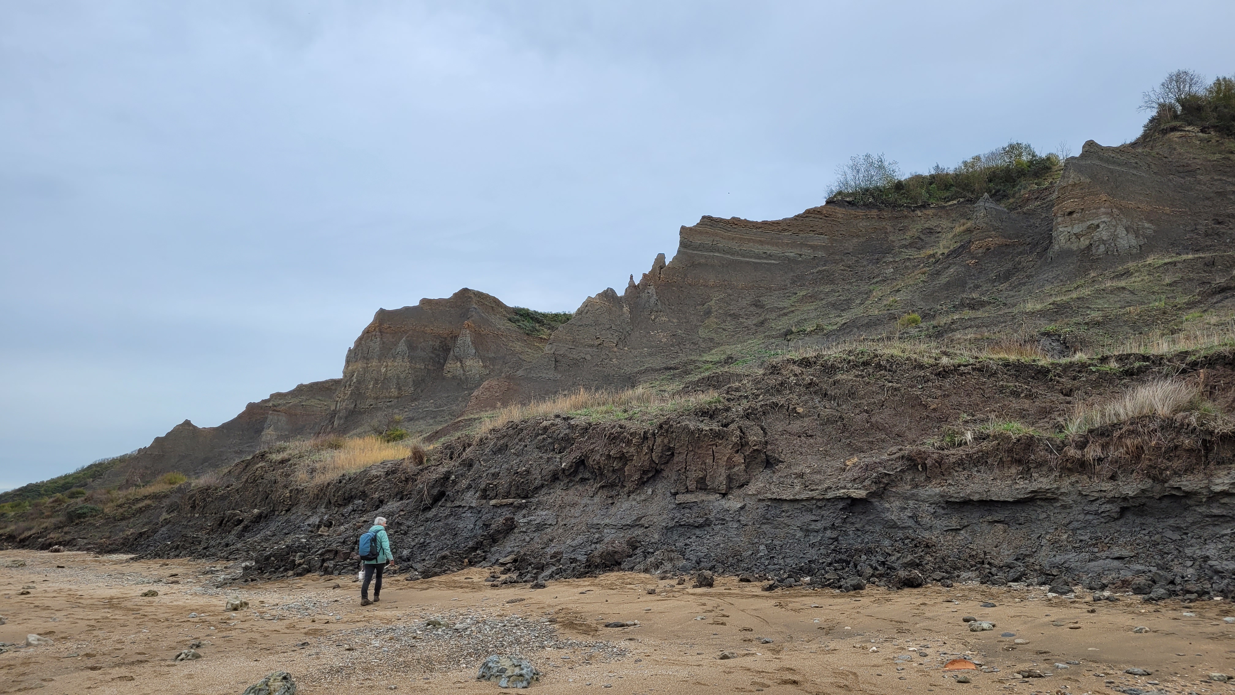 Fossil hunting weekend to Falaises des Vaches Noires (Jurassic of ...