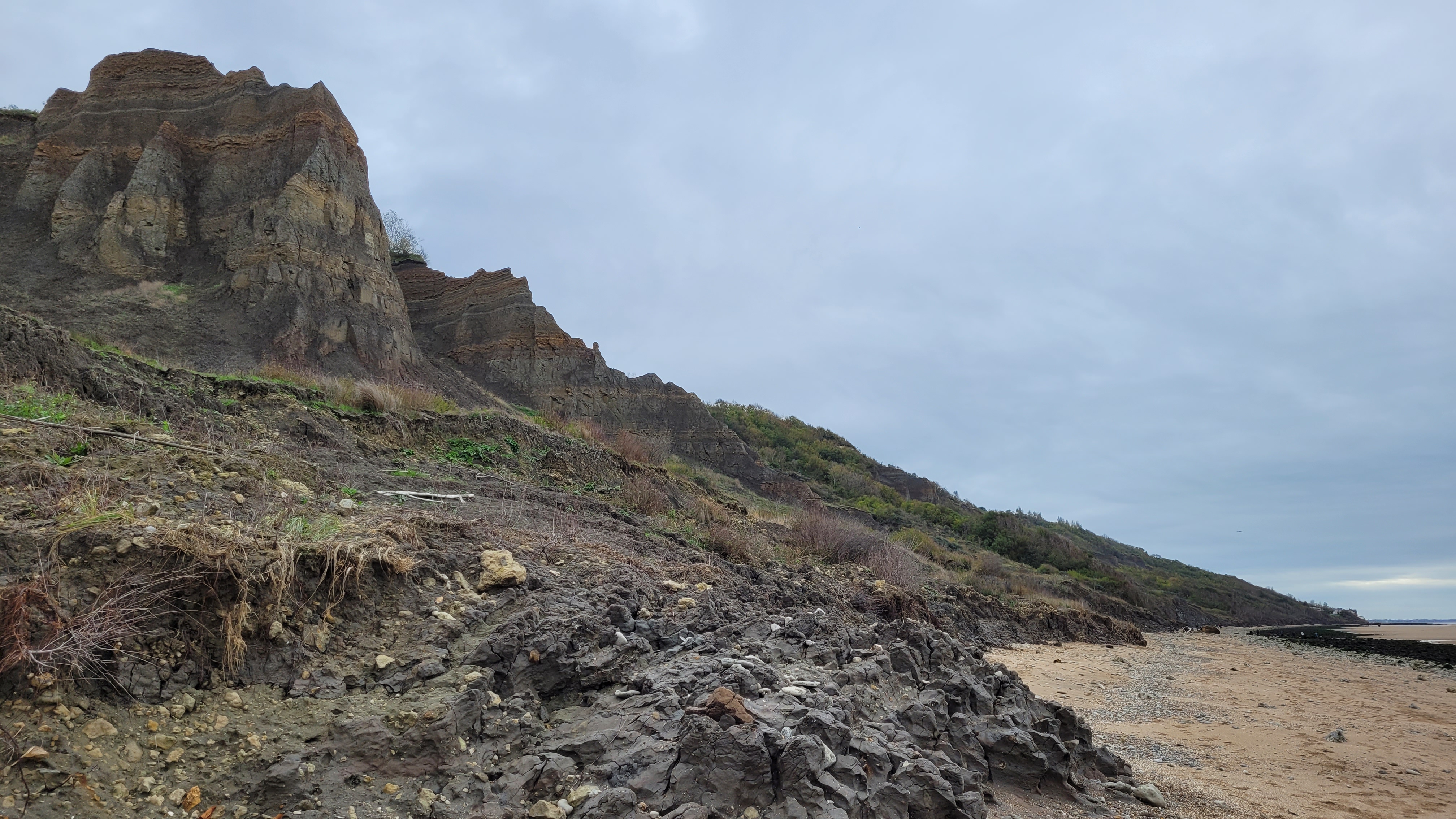 Fossil hunting weekend to Falaises des Vaches Noires (Jurassic of ...