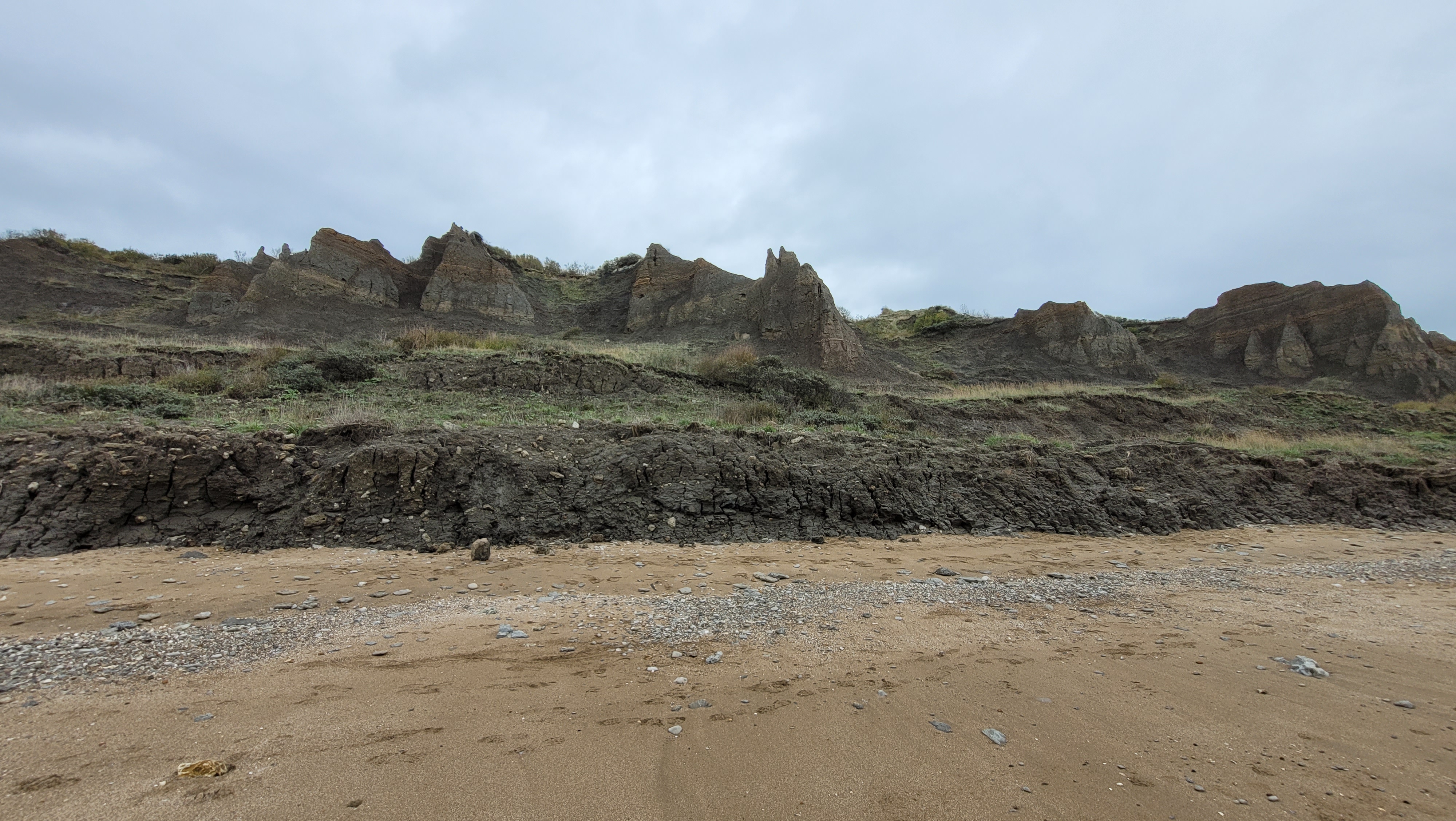 Fossil hunting weekend to Falaises des Vaches Noires (Jurassic of ...
