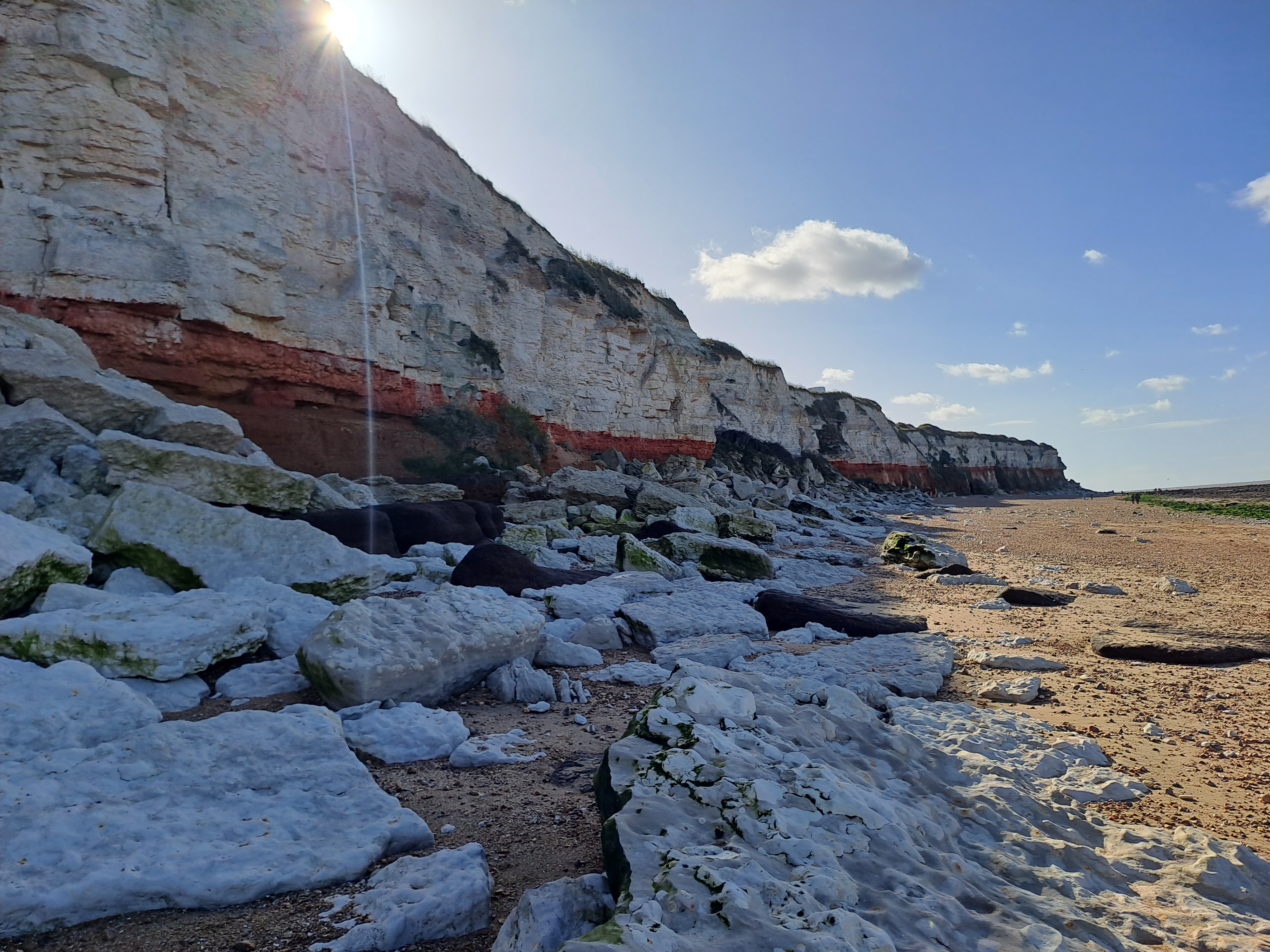 Hunstanton Cliffs Norfolk UK - Fossil Hunting Trips - The Fossil Forum