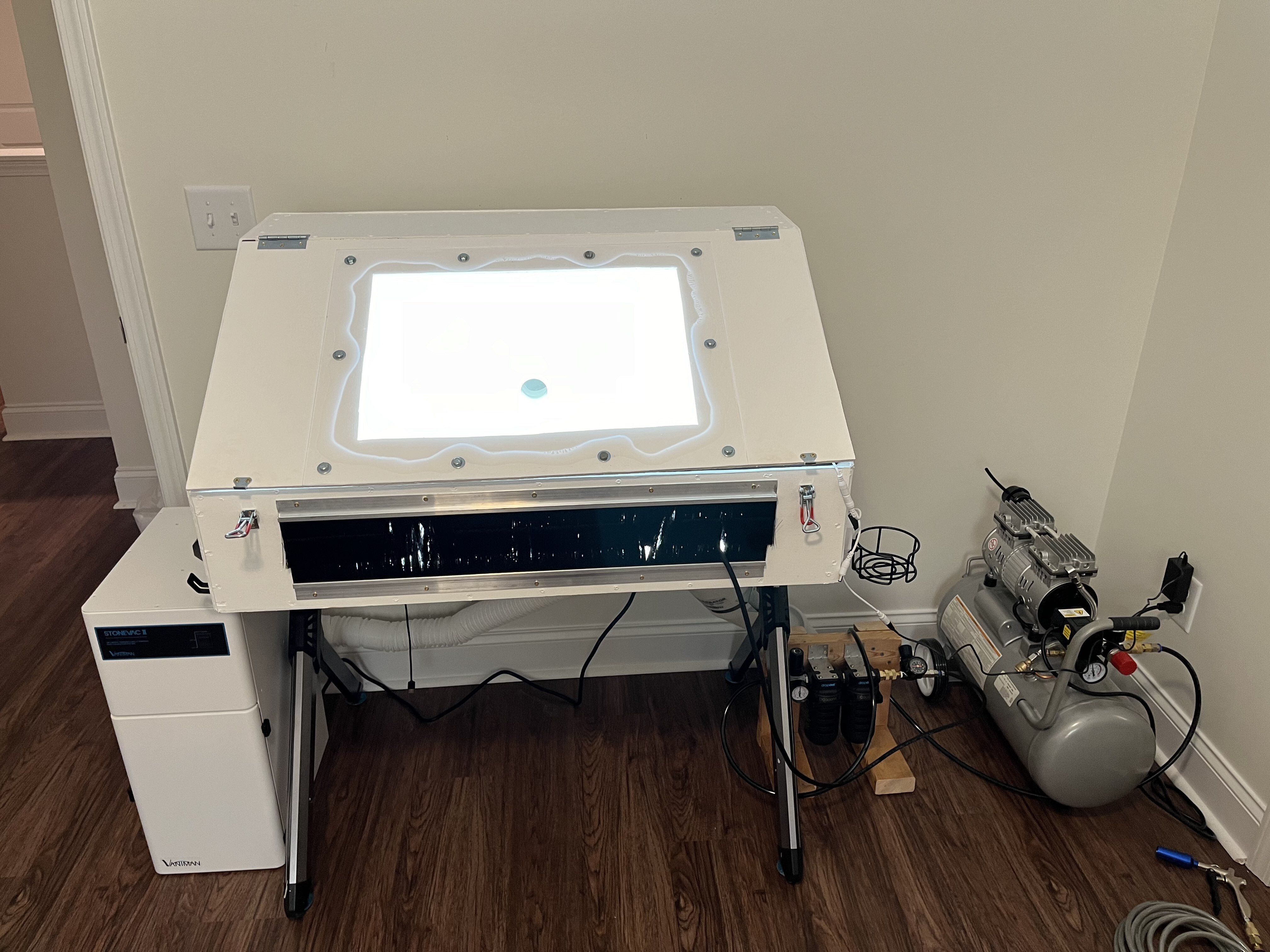 My Indoor Air Scribe Setup - An In-Depth Breakdown - Fossil Preparation ...