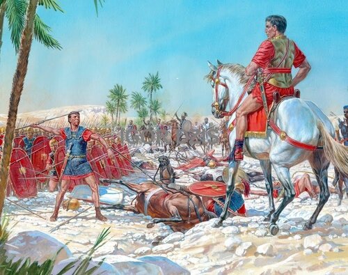The Battle of Thapsus, February 6, 46 BC. - This Week in History ...