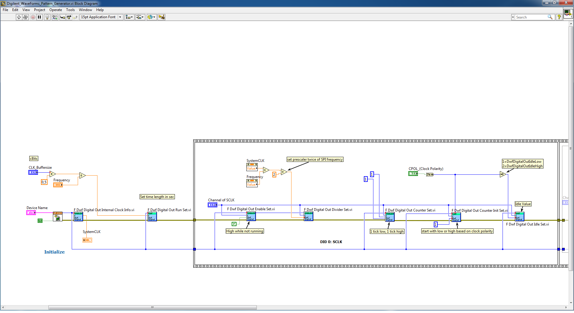 Waveforms sdk for Labview obtaining data issue - Test and Measurement ...