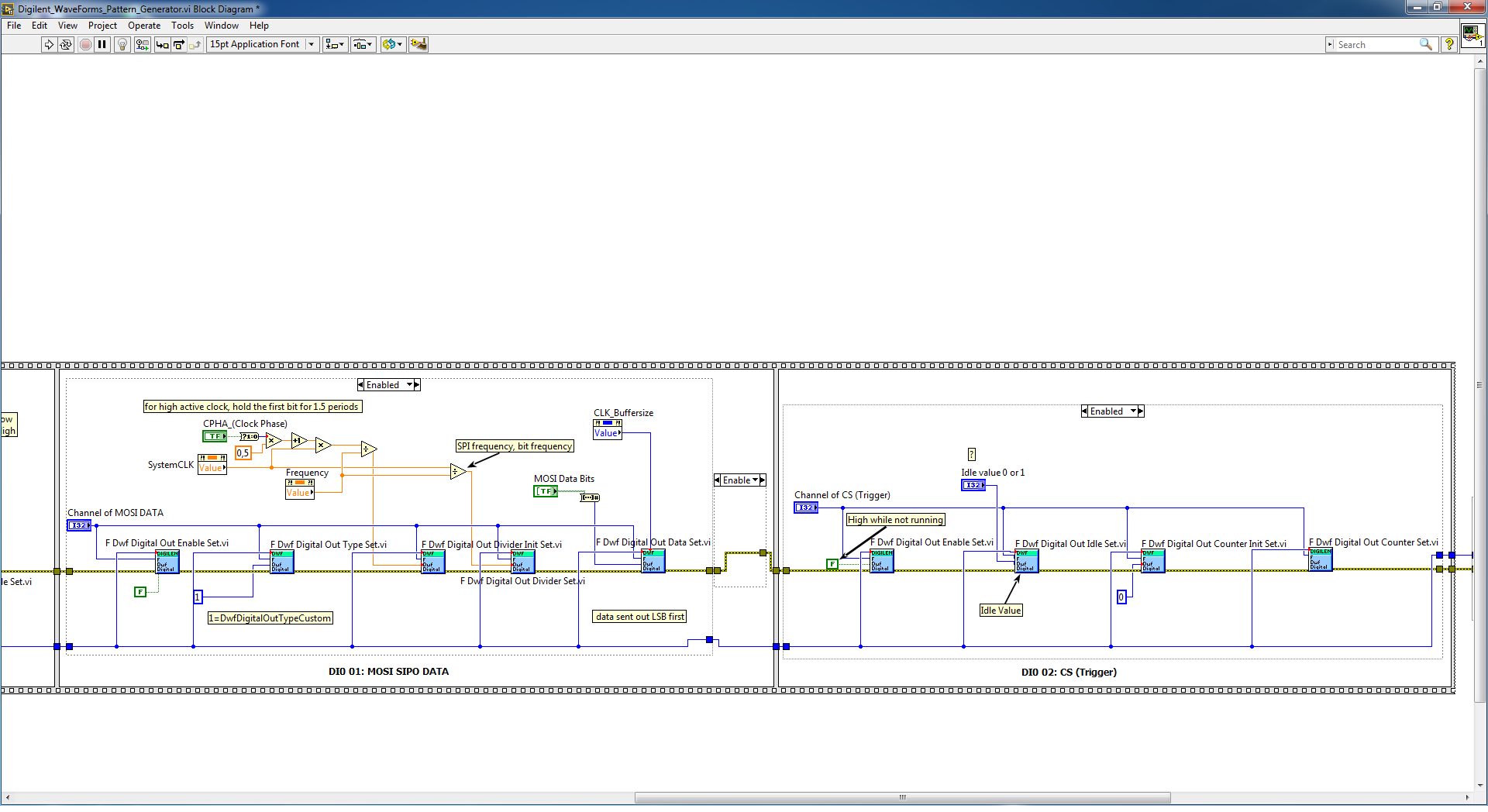 Waveforms sdk for Labview obtaining data issue - Test and Measurement ...