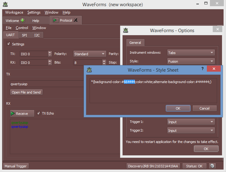 Waveforms 2015 UART RX Font - Test and Measurement - Digilent Forum
