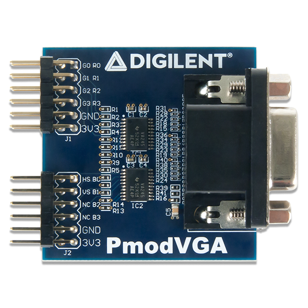 VGA Pmod Colour Pinout Change - Add-on Boards - Digilent Forum