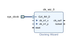 Creating a Clocking Wizard with Differential Input via Board File ...