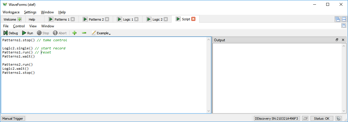 Digital Discovery - Logic DIO's are different to DIO's from the ...