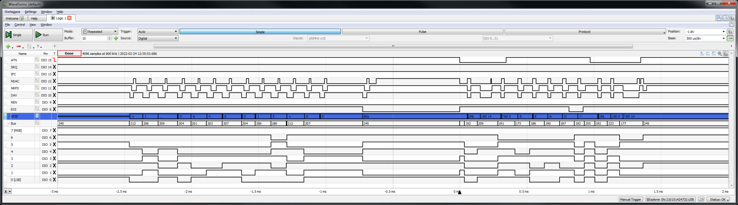 Any Protocol Definition for GPIB? - Test and Measurement - Digilent Forum