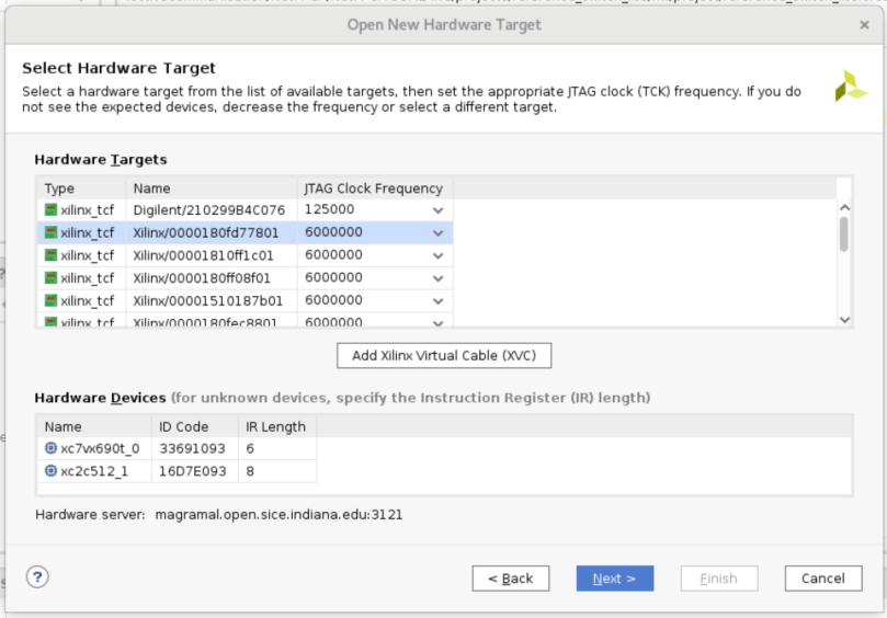 Hardware Devices are not detected when using Digilent HS3 on NetFPGA ...