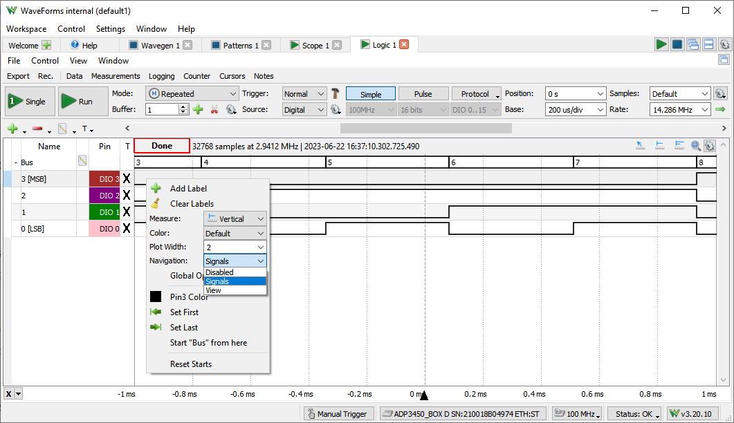 A suggestion for Waveforms - Test and Measurement - Digilent Forum