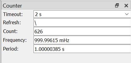Counter in Digital Discovery - Test and Measurement - Digilent Forum