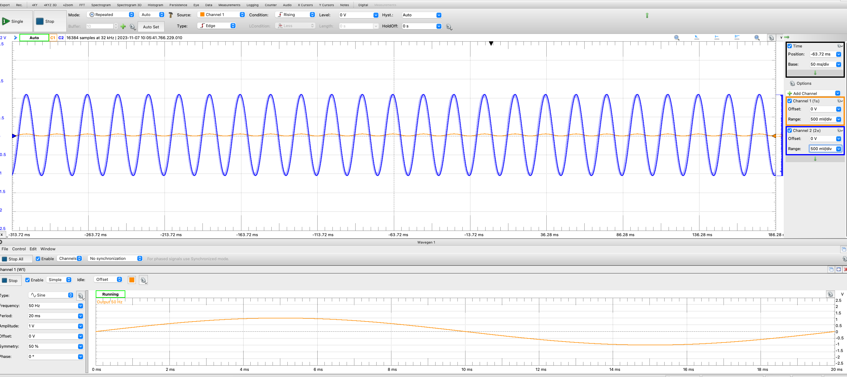 Analog Discovery 3 Scope Channel #1 is not working - Test and ...