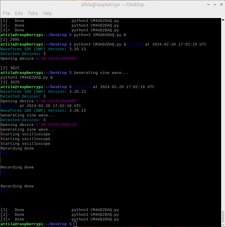 Having Difficulty Running Multiple Waveforms SDK Instances at Once ...