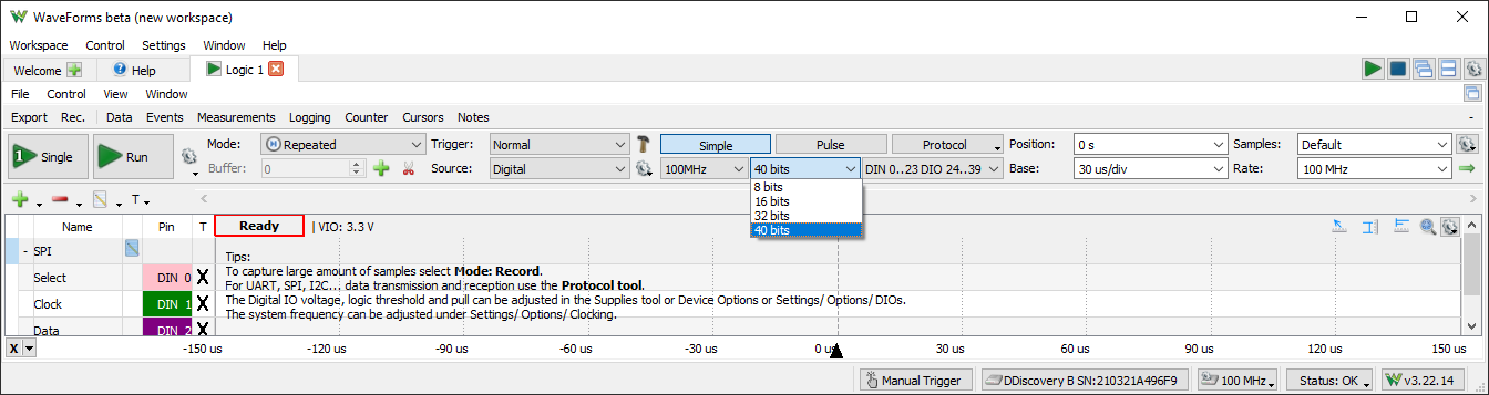 Digilent HW with 32 digital IO channels - Test and Measurement ...