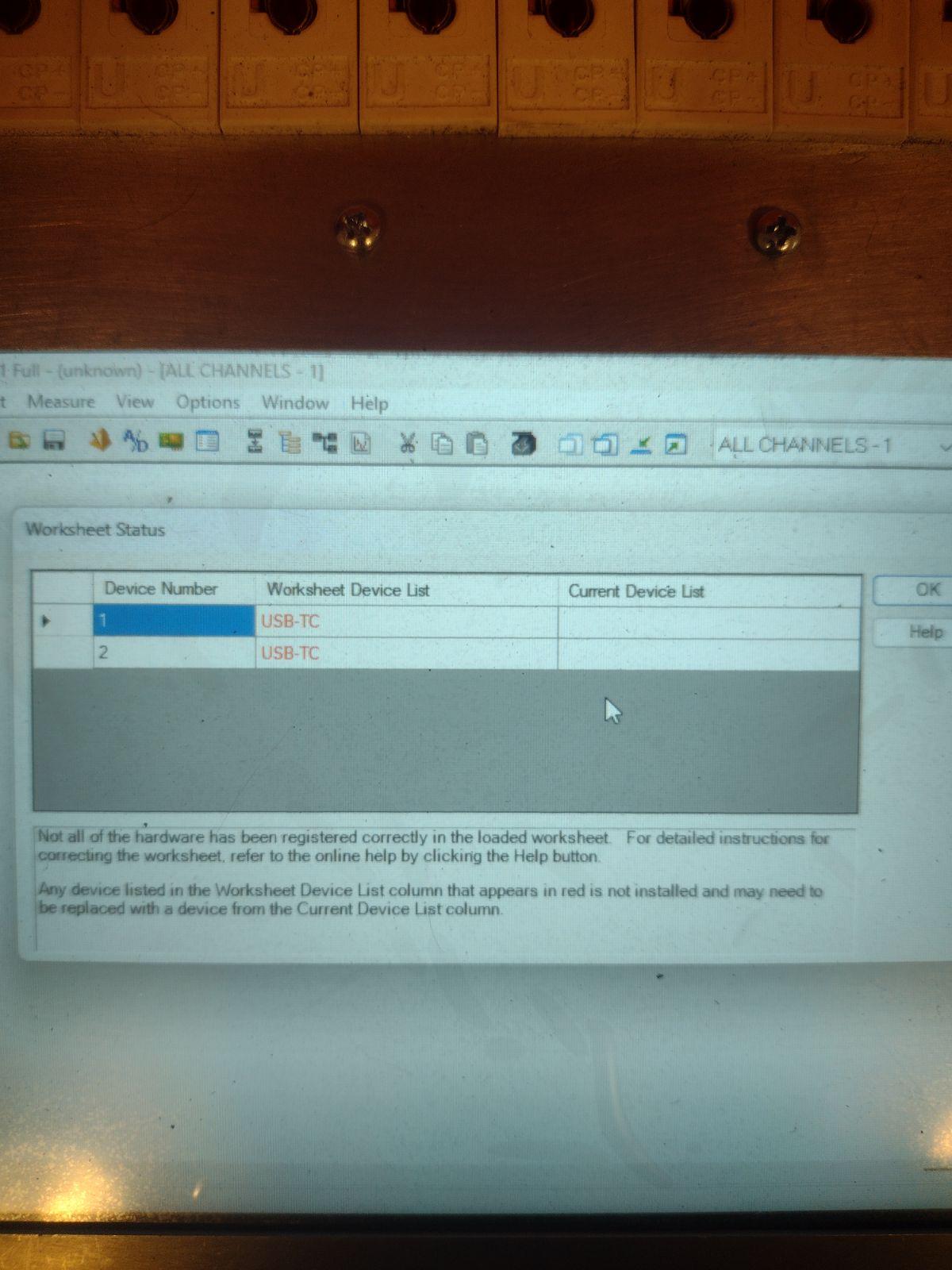 USB-TC errors in worksheet - Data Acquisition (DAQ) & Data Logging ...
