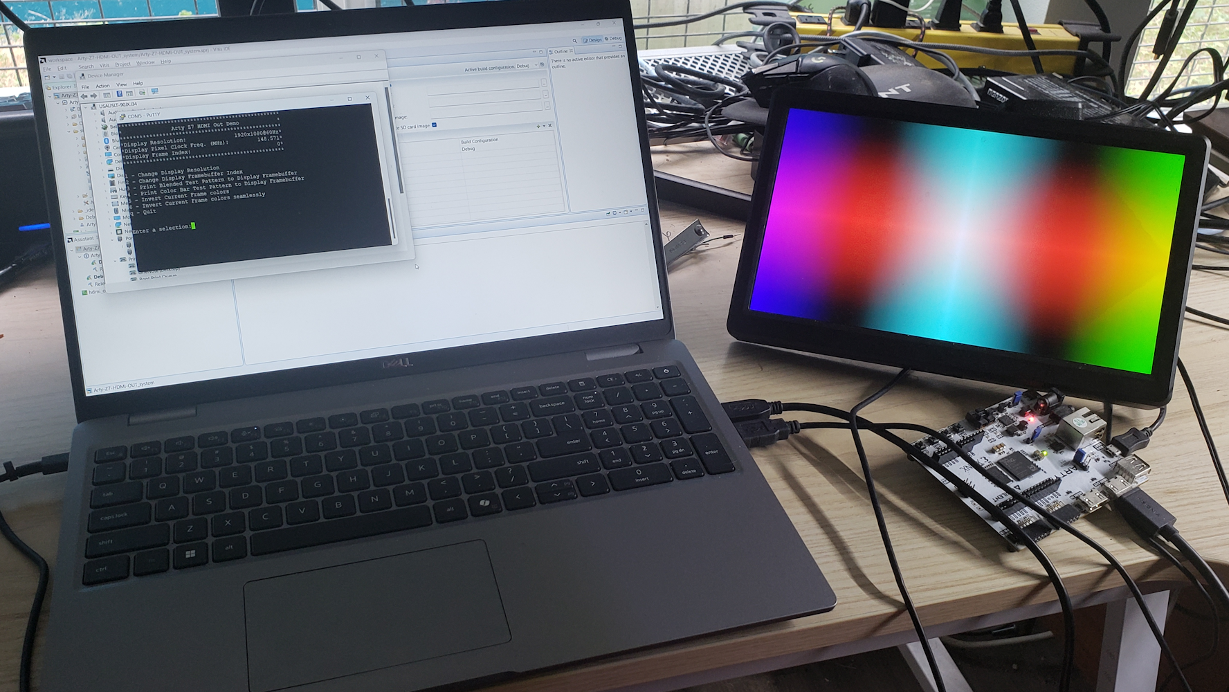 Arty Z7 HDMI Out Demo - Example projects - Digilent Forum