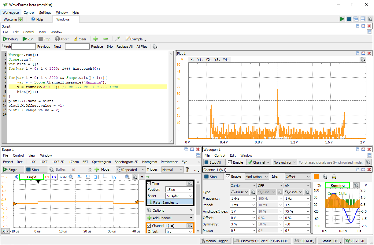 Multichannel pulse height analyzer - Test and Measurement - Digilent Forum