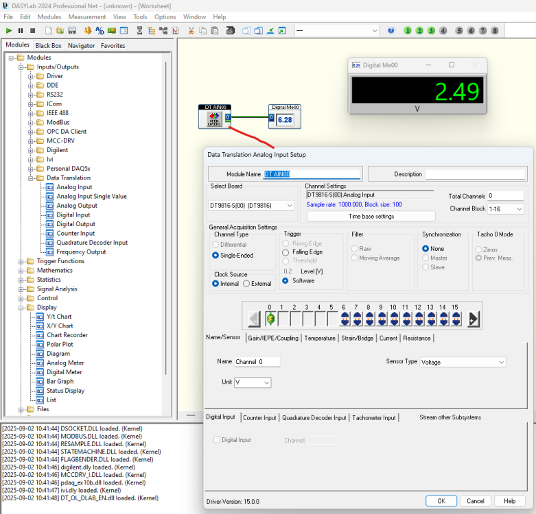 Data Translation modules folder is missing in DASYLab 2024 ...