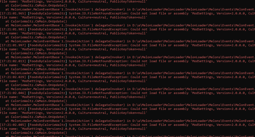 Mods Not Showing/Working Despite Installing Latest MelonLoader, Dotnet ...