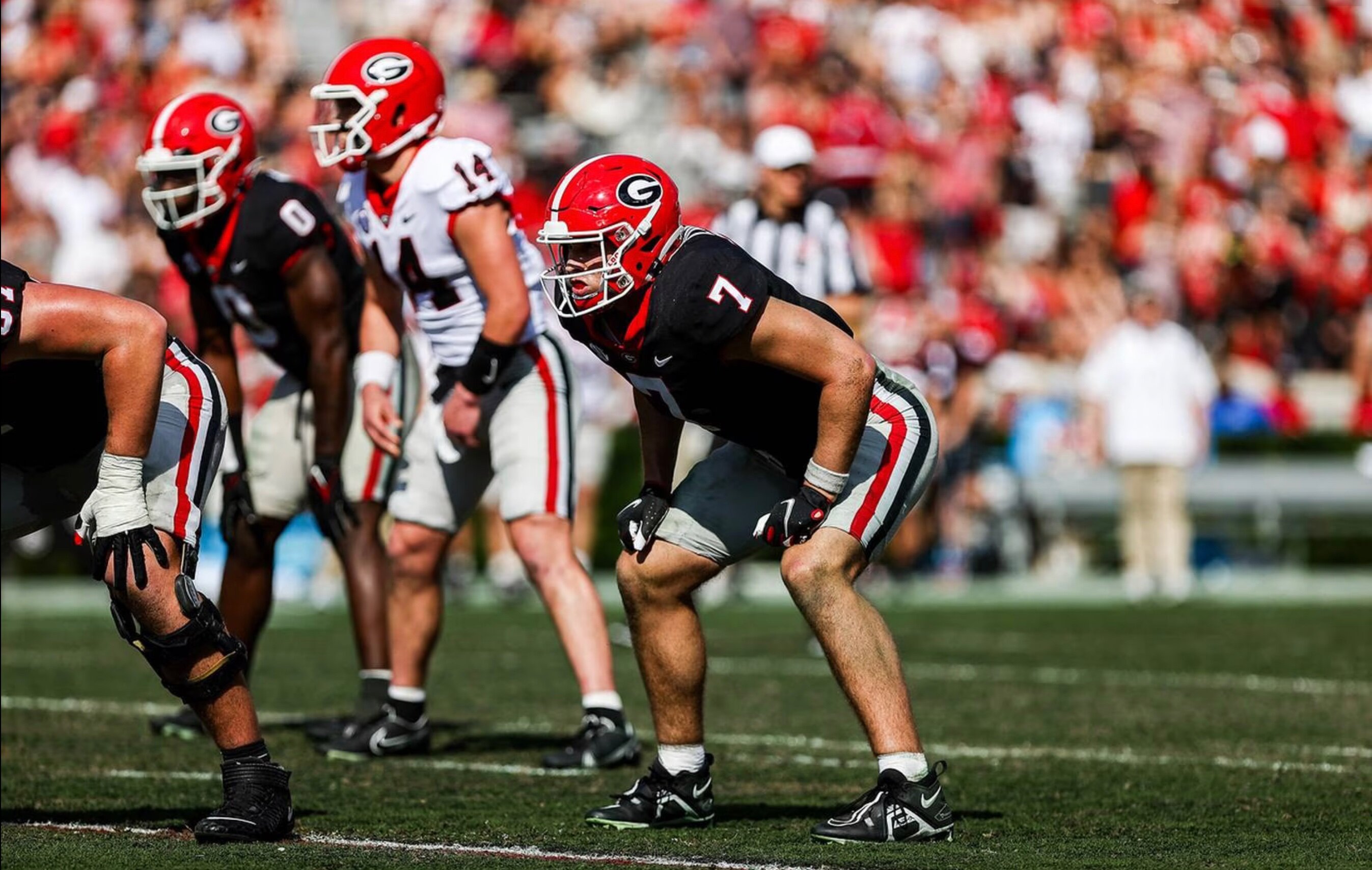 UGA TE Lawson Luckie expected to be out 2-4 weeks following ankle ...