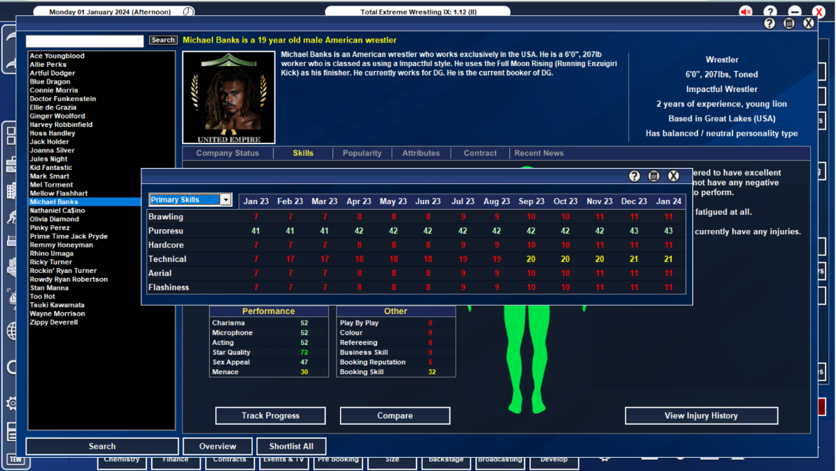 Road to Glory - TEW IX Edition - Page 8 - Total Extreme Wrestling IX ...