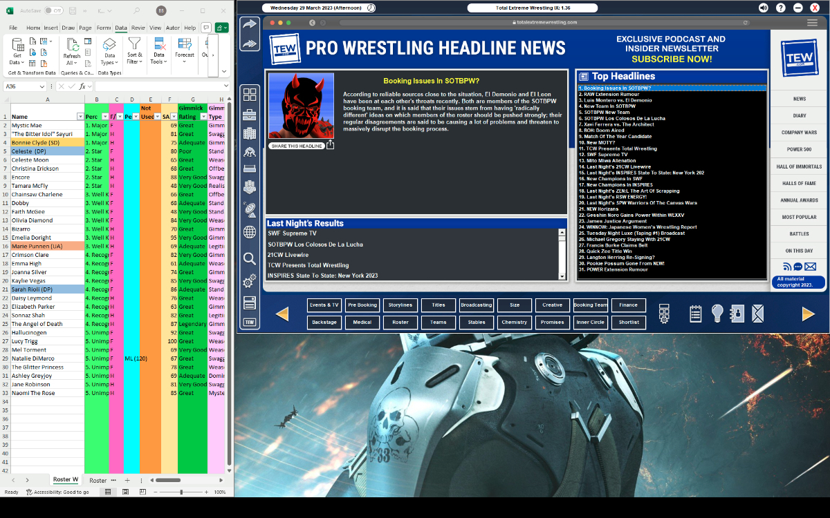 How do you keep track of your save? - Total Extreme Wrestling IX ...