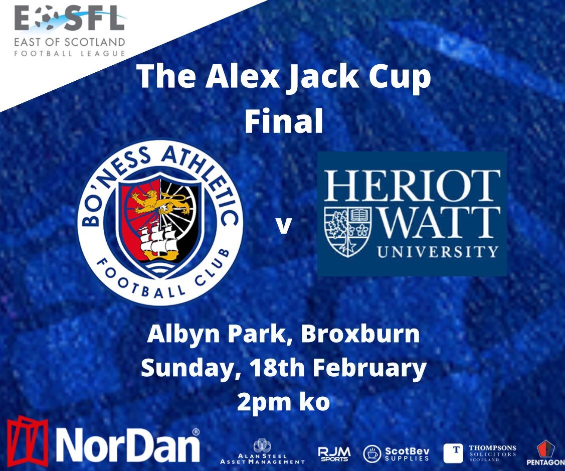 Jack of All Trades: the Alex Jack Cup 2023-24 - East of Scotland ...