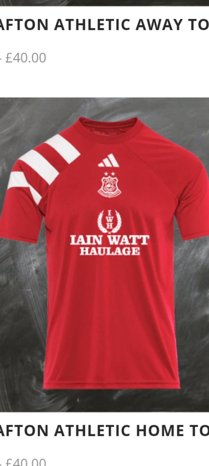 New Strips in the WoSFL - West of Scotland Football League - Pie & Bovril