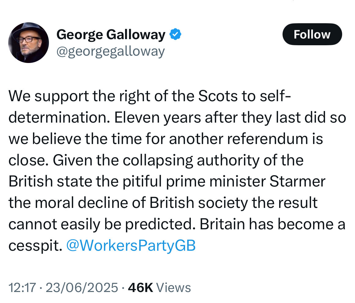 The George Galloway "Unity Party" thread - Page 58 - The Politics Forum ...