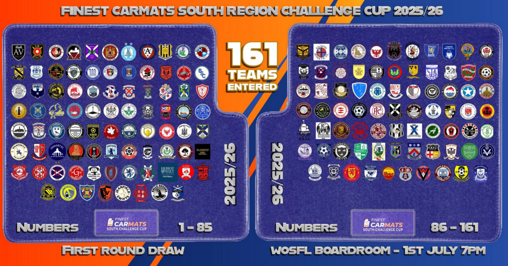 2025/2026 FinestCarMats.co.uk South Challenge Cup - West of Scotland ...
