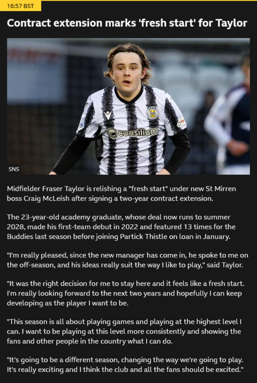 The huge throw of the dice, could go either way 2026/27 St. Mirren FC ...