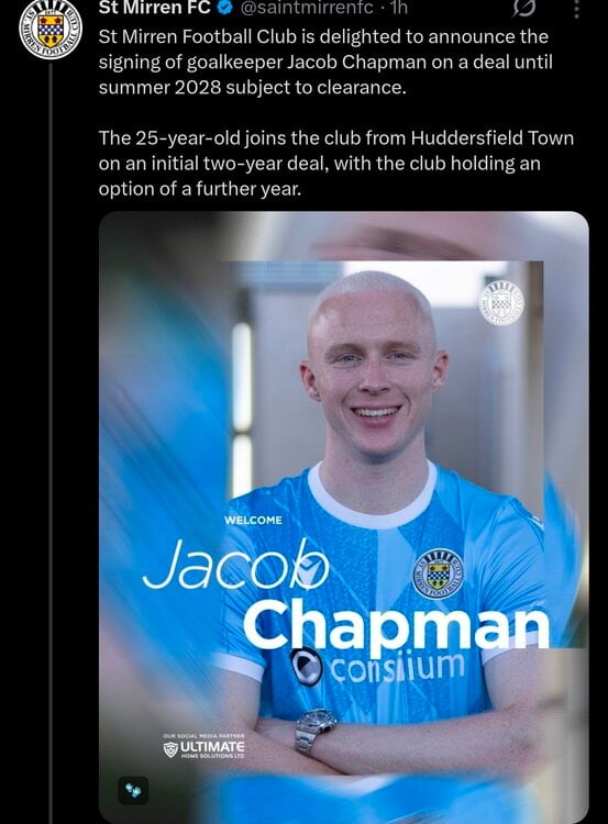 The huge throw of the dice, could go either way 2026/27 St. Mirren FC ...