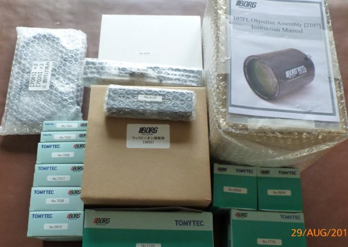 Unboxing: Borg 107FL f5.6 - Discussions - Scopes / Whole setups ...