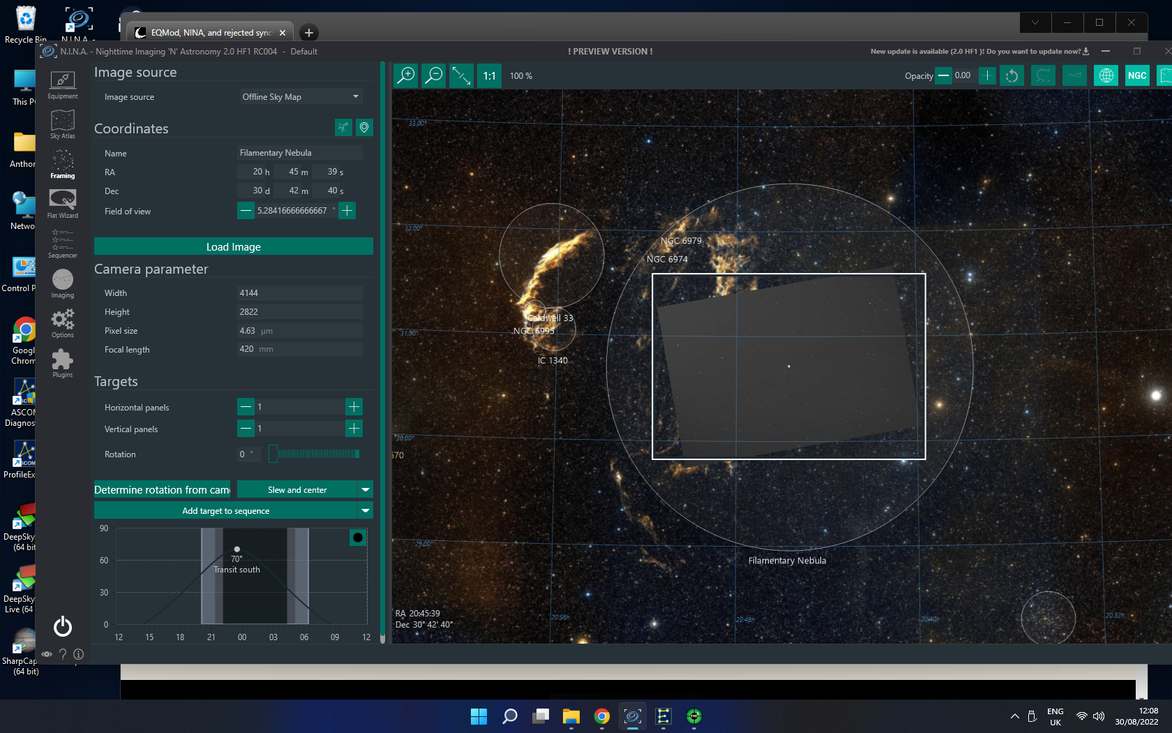 NINA help - Discussions - Software - Stargazers Lounge