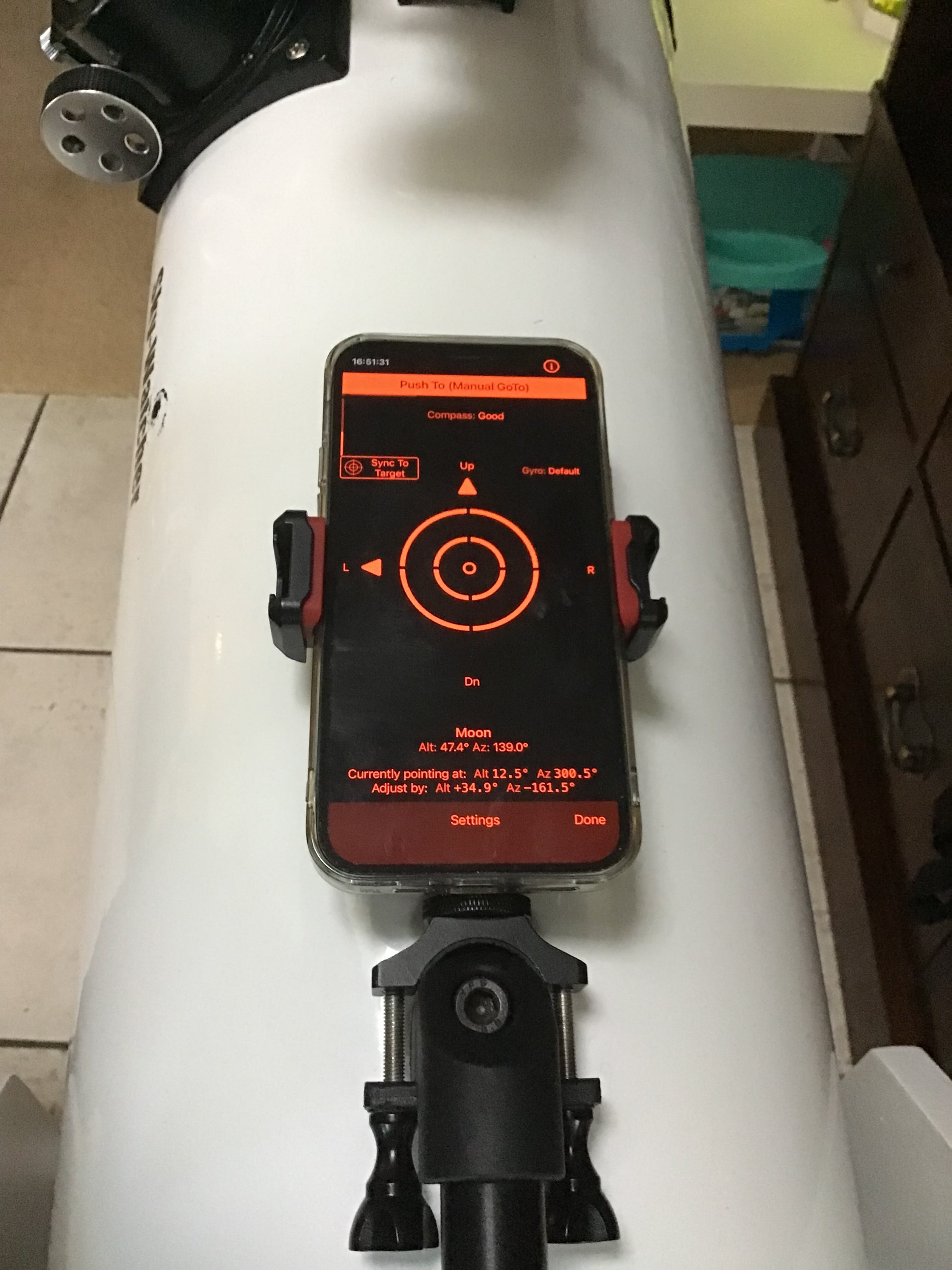 manual Telescope and phone app use - Getting Started With Observing ...