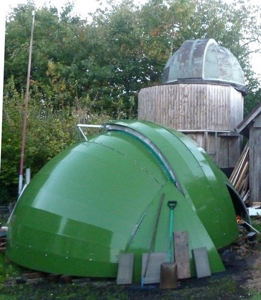 Disposal of my 4.3m/14' GRP dome project. - DIY Observatories ...