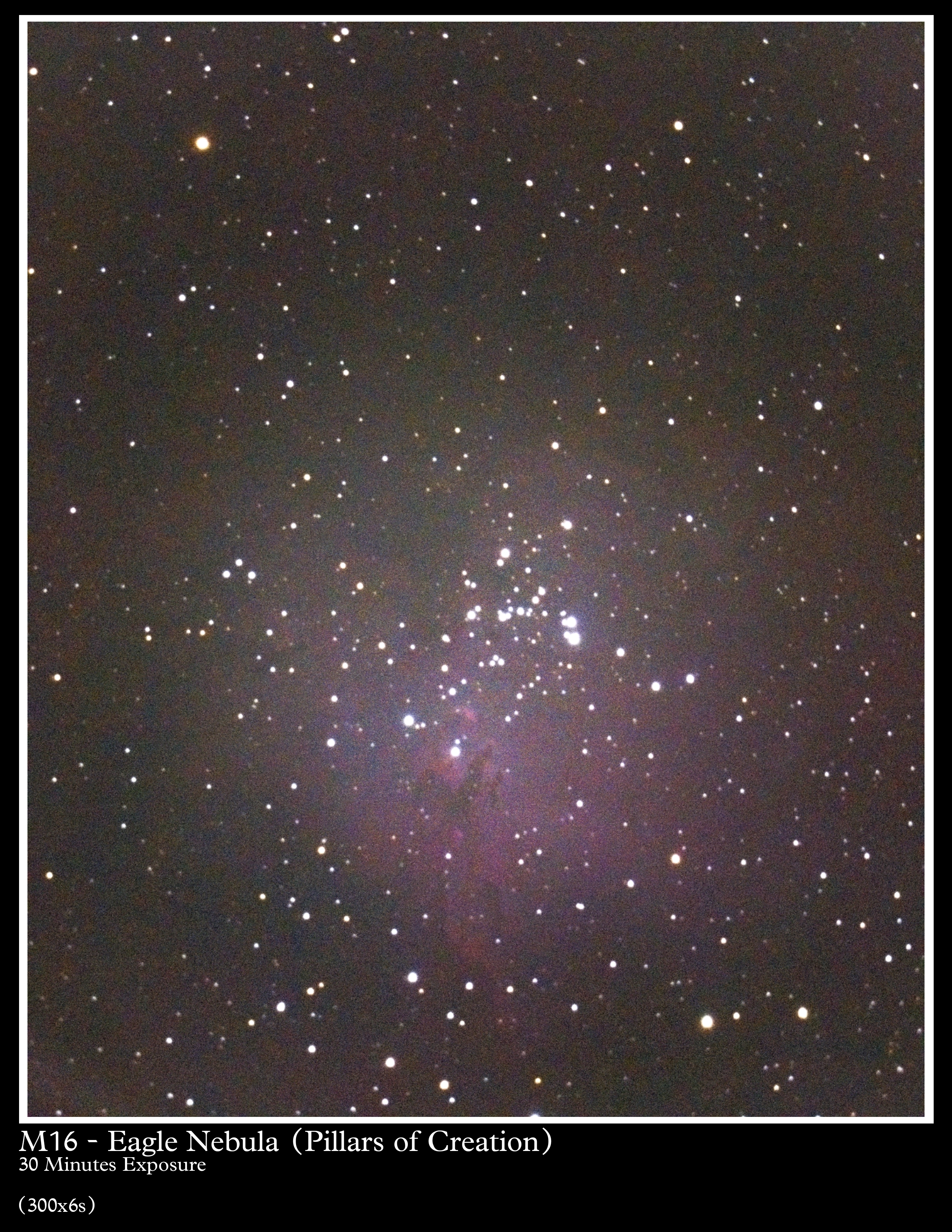 Eagle Nebula Information ESO's VLT Survey Telescope Captures Three
