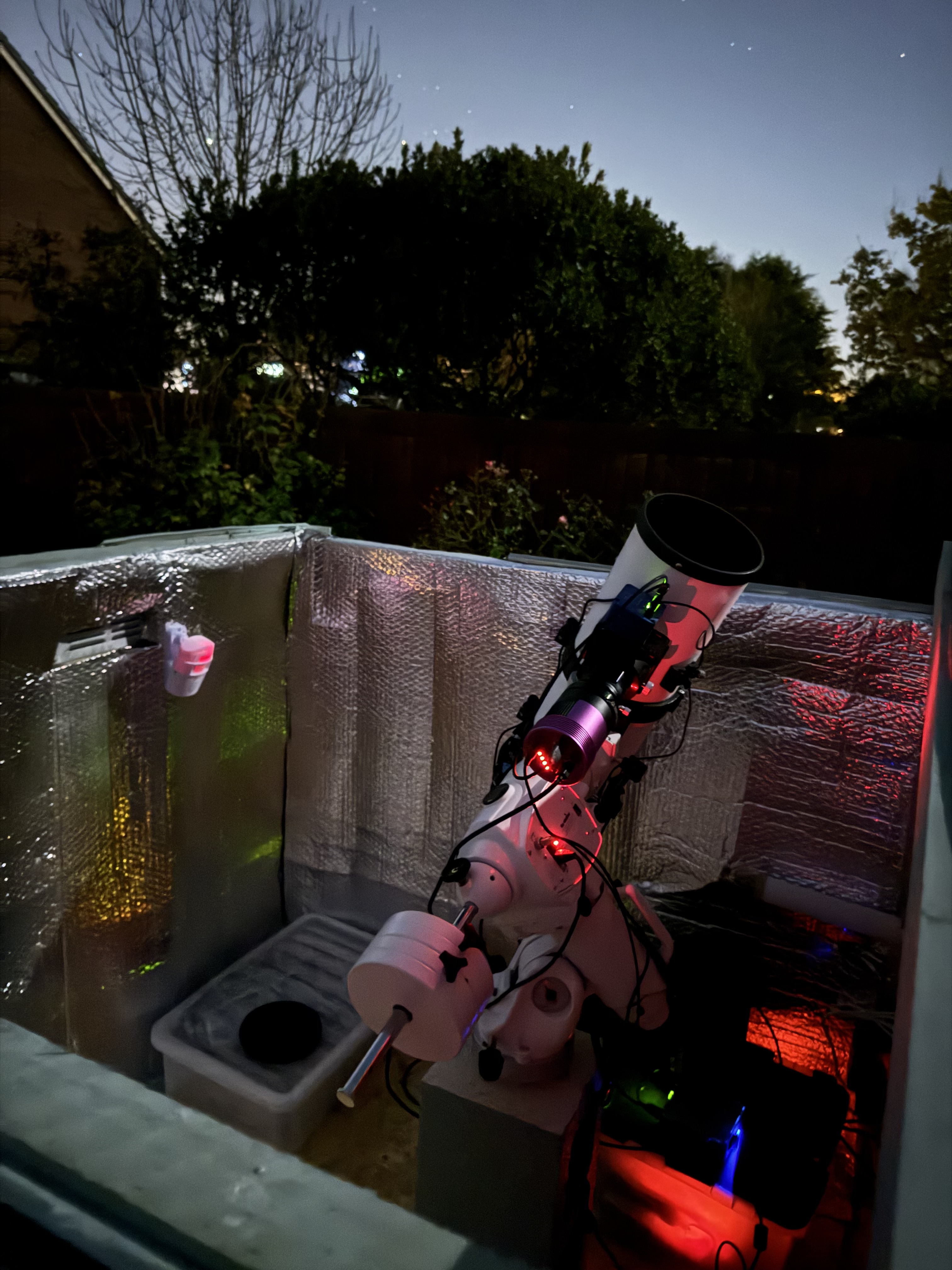 My mini roll off roof observatory - DIY Observatories - Stargazers Lounge
