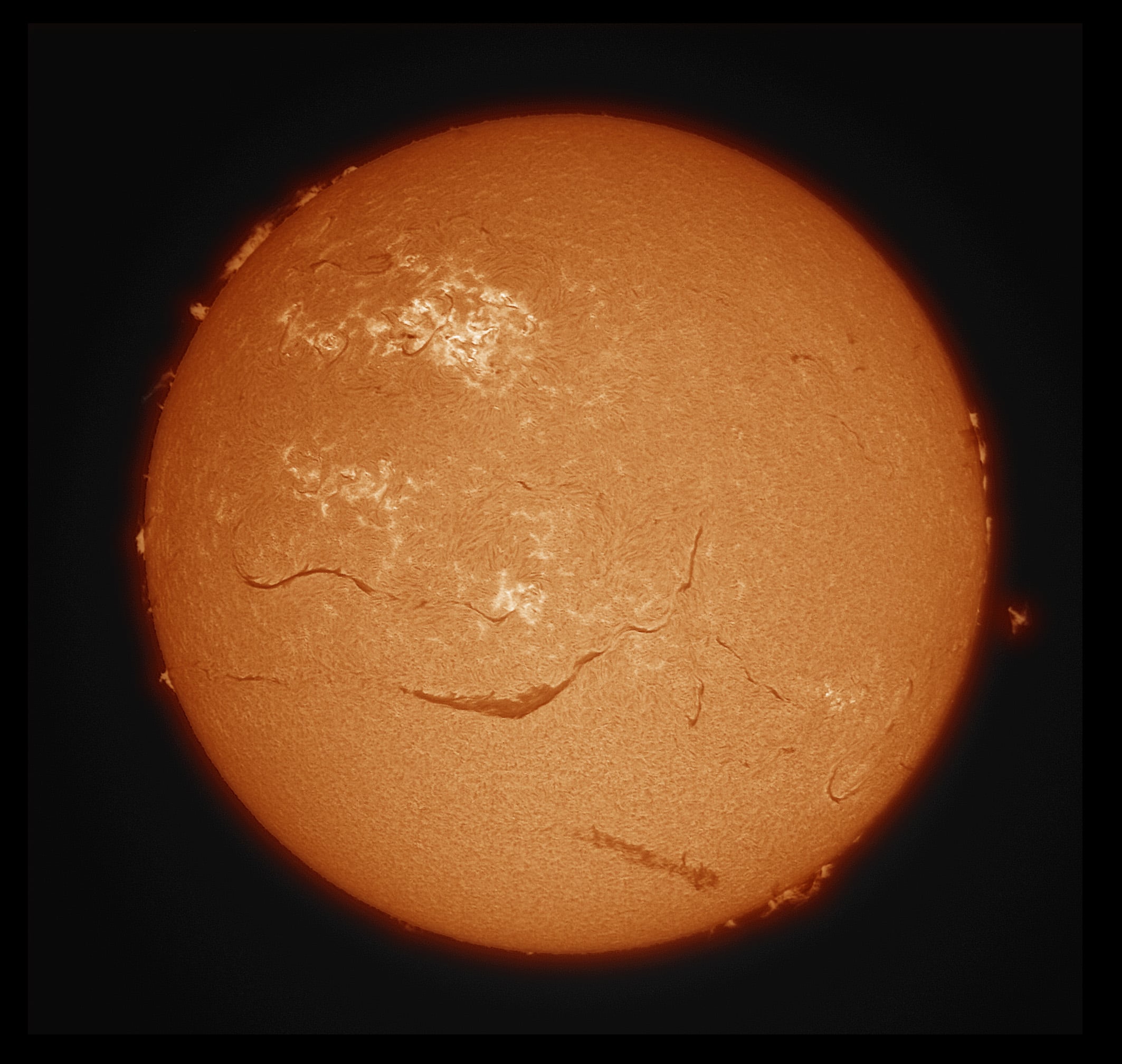 Hydrogen-alpha imaging with Acuter Elite Phoenix 40 - Imaging - Solar ...