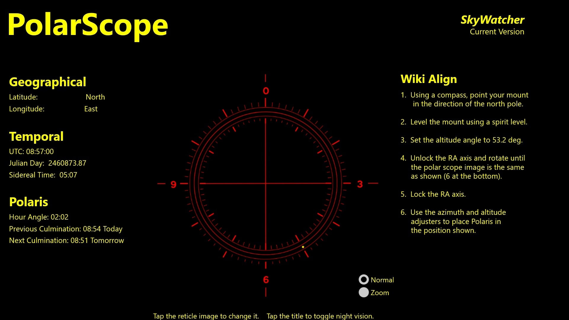 What's the best polar alignment app for Android? - Getting Started ...