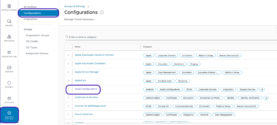Workspace ONE Assist Configurations - General DEX - Omnissa Community