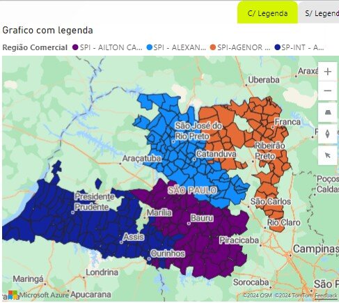 Mapa dos municípios do Brasil mostrando o contorno de cada município e ...