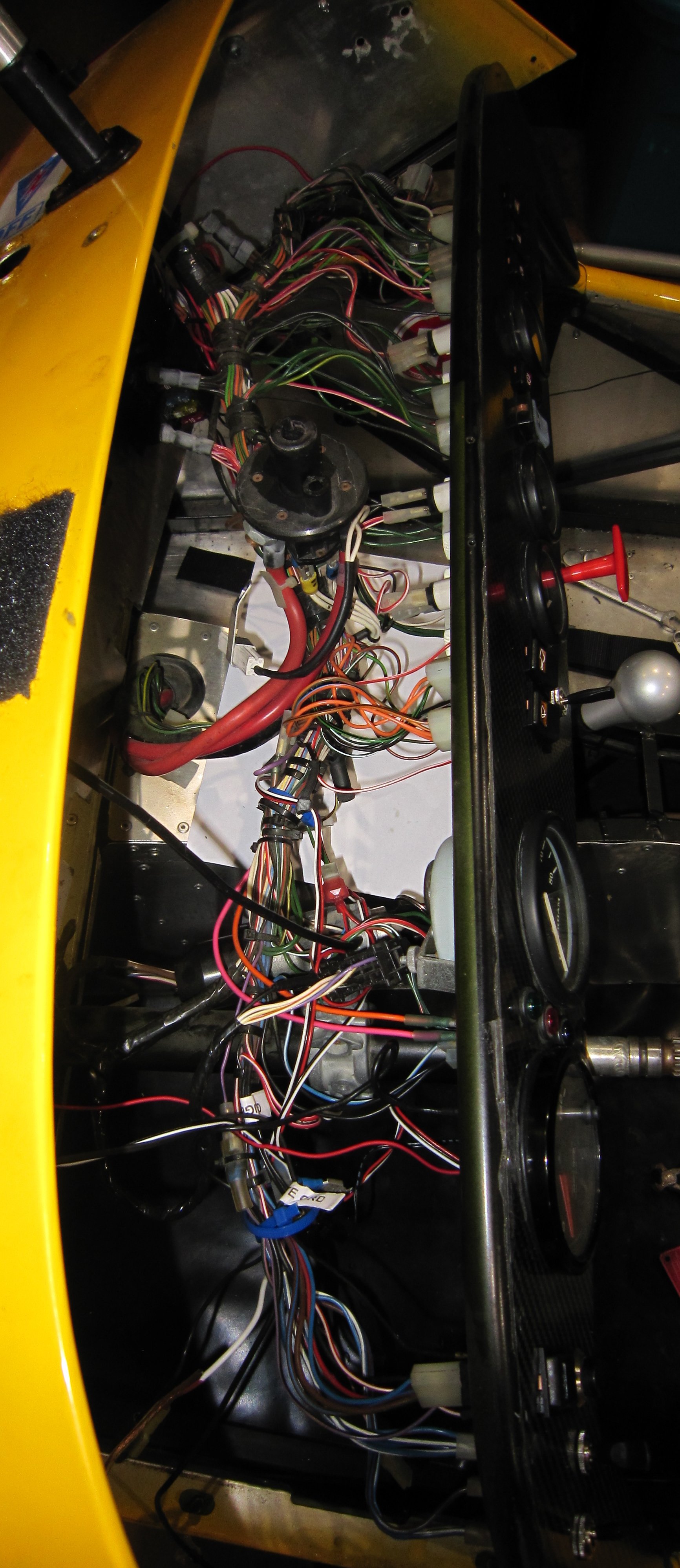 Wiring Removing the Scuttle or Dash - TechTalk - Caterham and Lotus ...