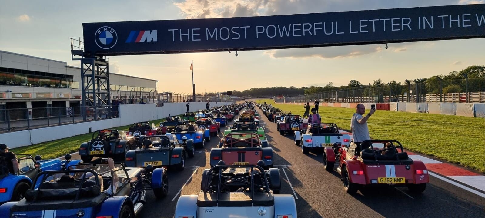 Caterham 50th Anniversary - Donnington - Caterham Cars Events ...