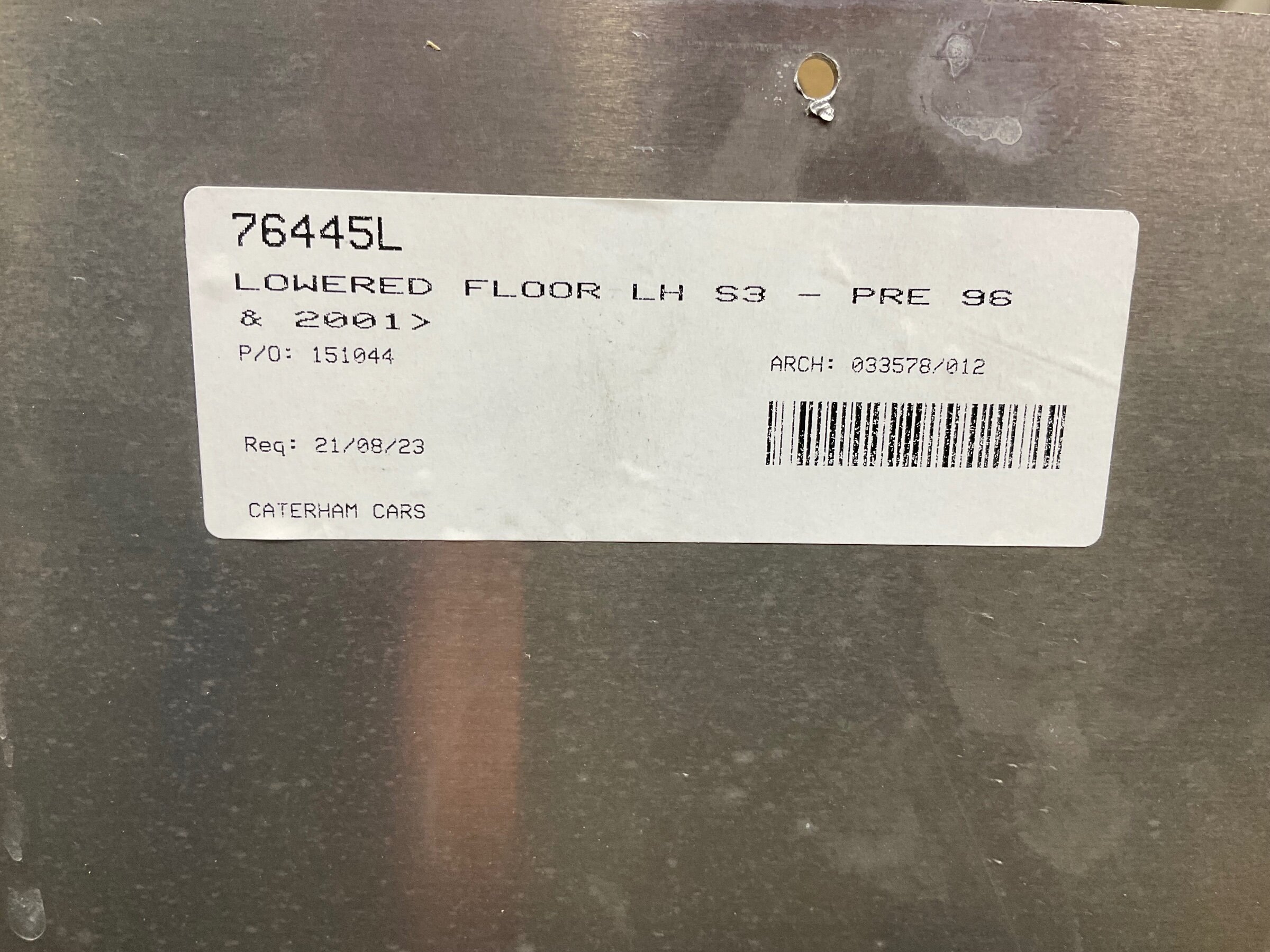 Pedal Pivot Bracket and Master Cylinders bracket - TechTalk - Caterham ...