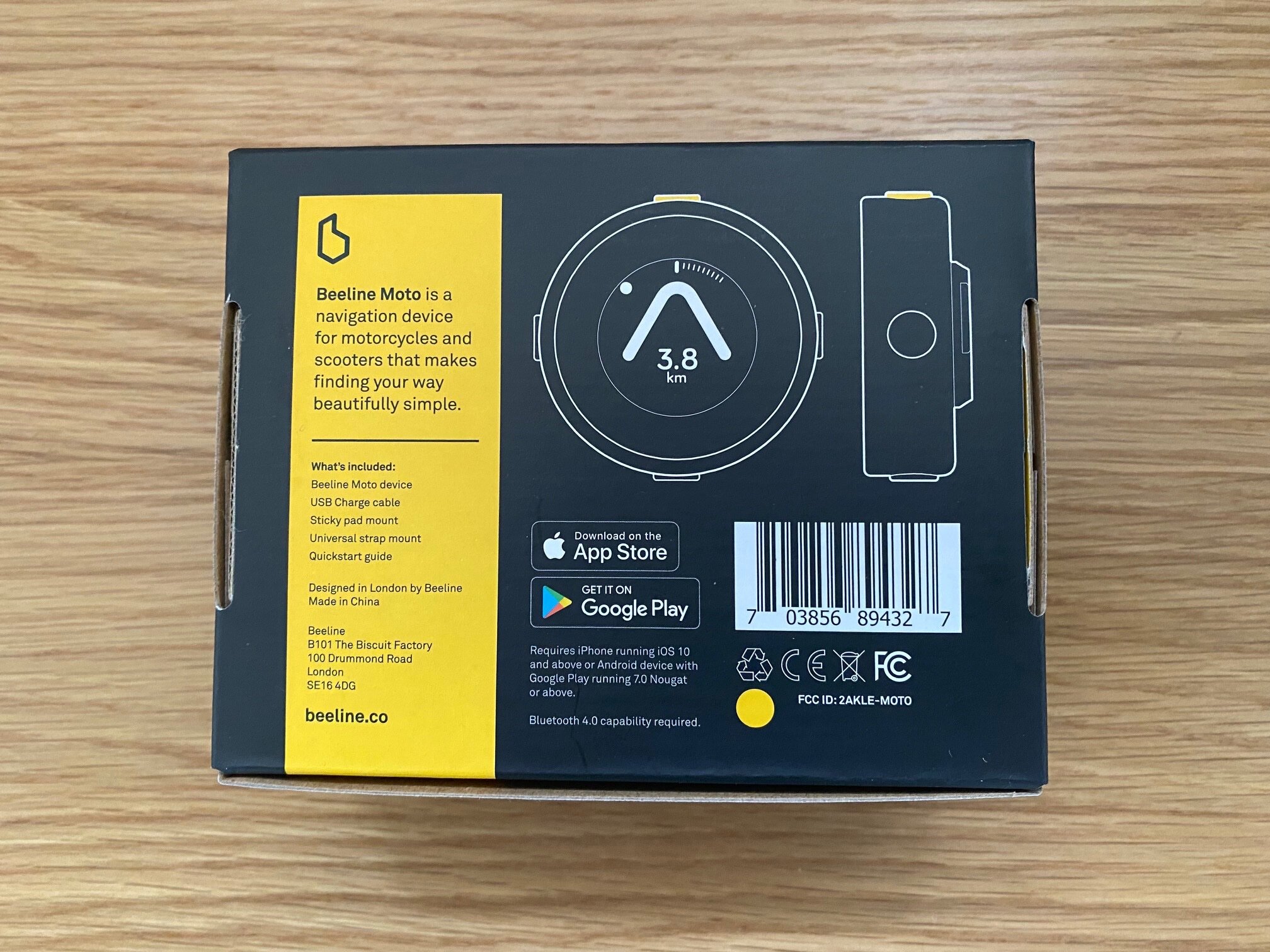Beeline Moto SatNav - Boxed + Complete - New 15 months ago and only ...