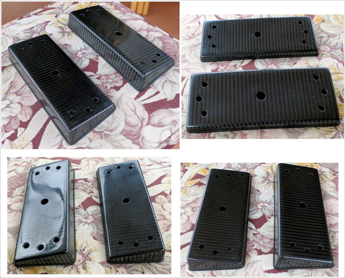 Carbon Fibre Rear Light Blocks - For Sale - Caterham and Lotus Seven Club