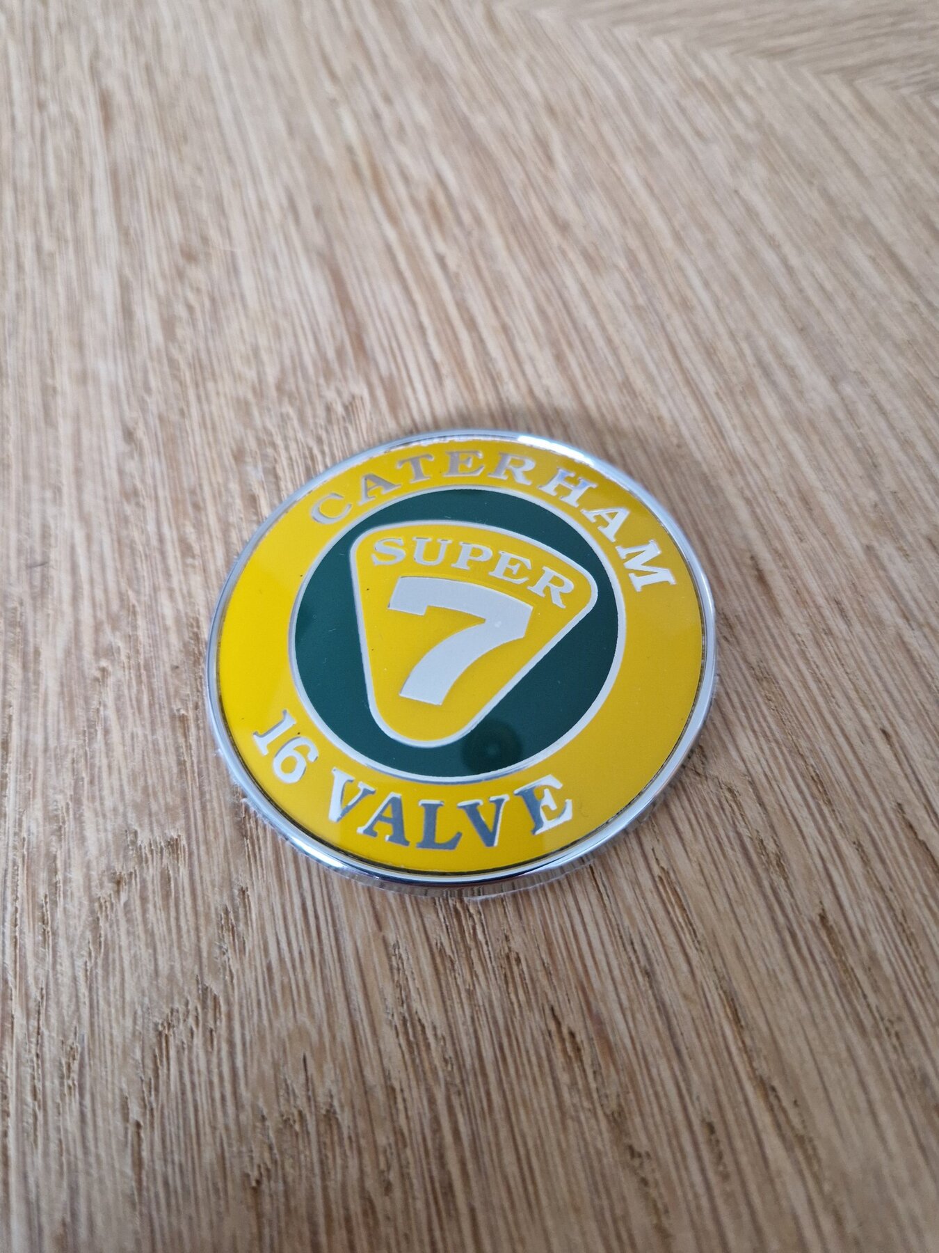 16 Valve Badge - For Sale - Caterham and Lotus Seven Club
